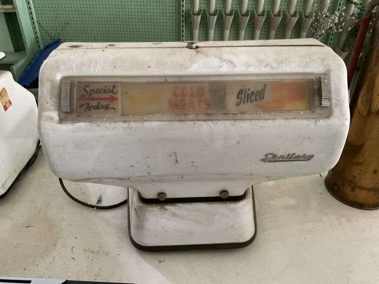 Vintage Sanitary deli scale - Hurley Real Estate & Auctions