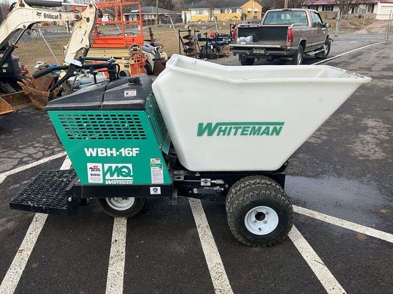 Whiteman WBH-16F power buggy with Honda GX 390 engine, only 14 hours ...