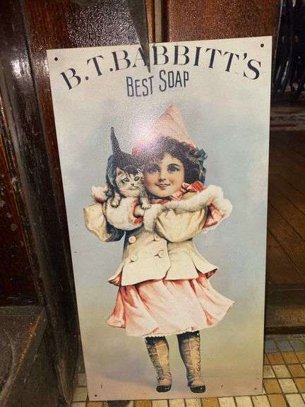 Two reproduction advertising signs 11x16 and 8.5x16 - Hurley Real ...