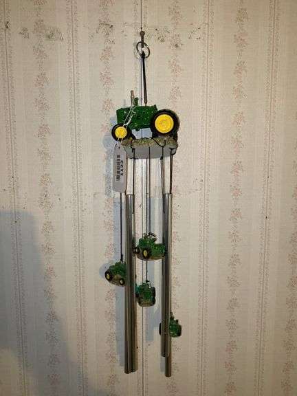 John Deere tractor wind chime - Hurley Real Estate & Auctions