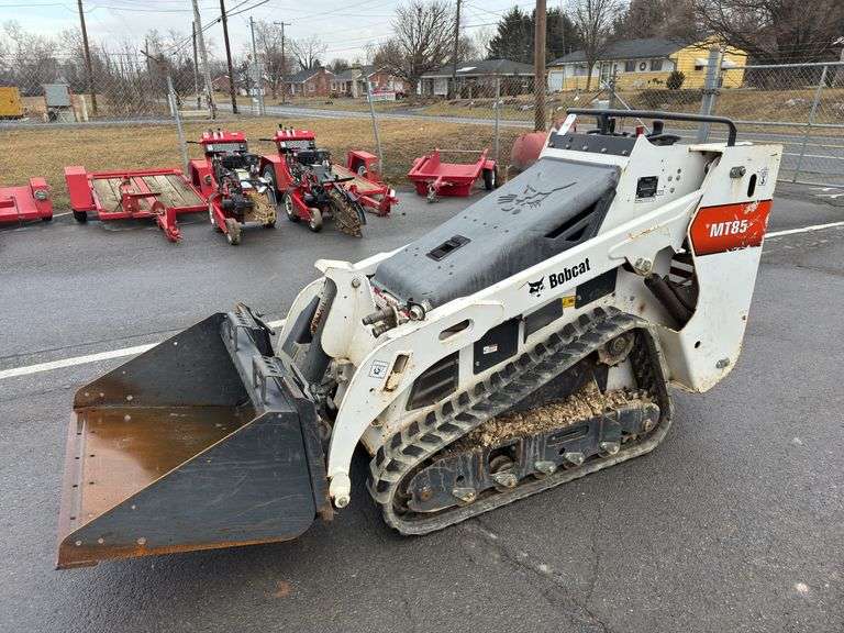 2019 Bobcat MT 85 walk behind skid loader on tracks, 694 hours. ***SALE ...