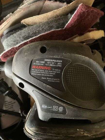 Craftsman mouse sander - Hurley Real Estate & Auctions