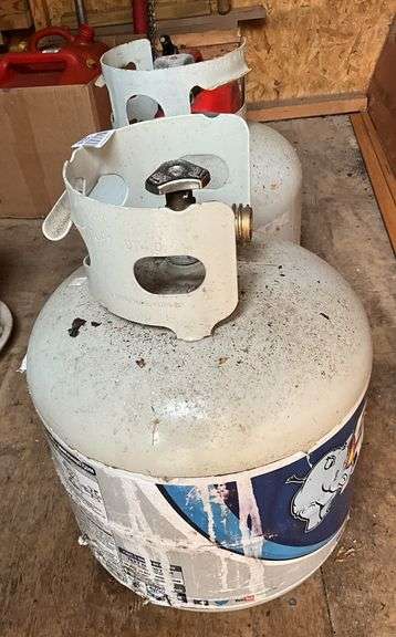 Two full propane tanks - Hurley Real Estate & Auctions