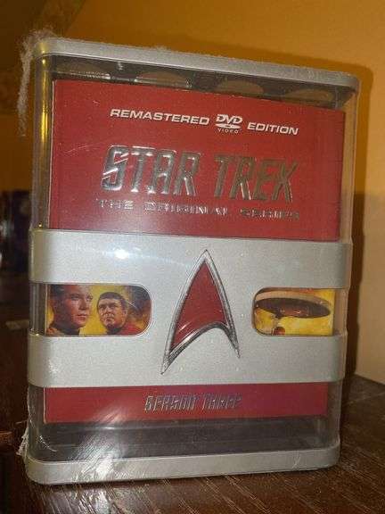 Four Star Trek DVD original TV series and animated series DVD sets ...