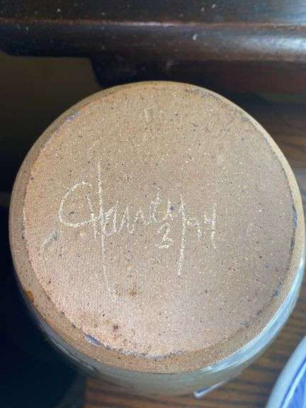 Harvey Pottery Hagerstown MD souvenir studio stoneware bowl 6.5 ...