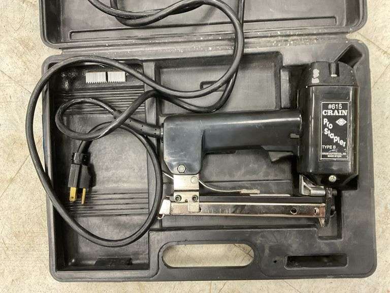Carpet stapler - Hurley Real Estate & Auctions