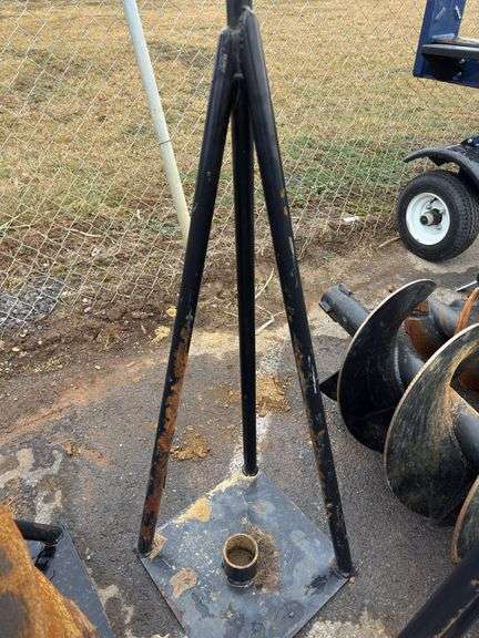 Auger bit stand - Hurley Real Estate & Auctions