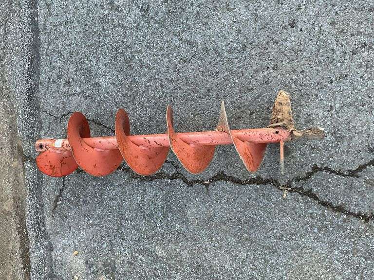 Auger 8" round fits One Man Handheld auger lots 75-77 - Hurley Real ...