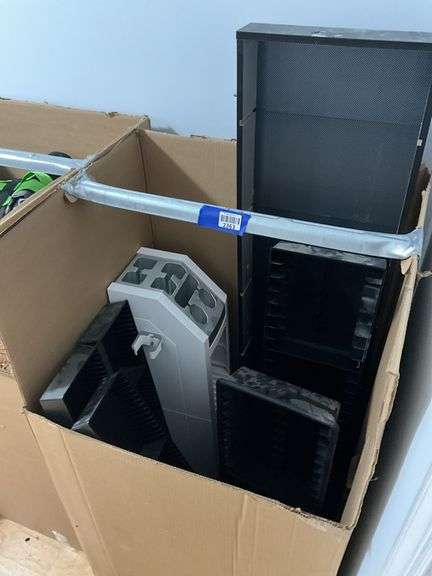 Plastic storage cd bins - Hurley Real Estate & Auctions