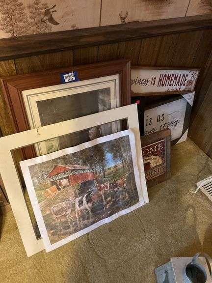Larry Schultz limited edition print, Curious Reflections, 56/500 and ...