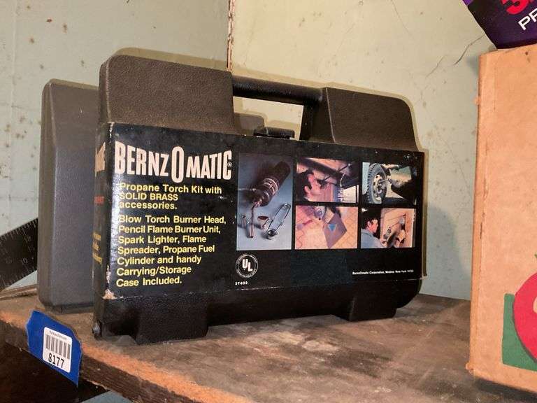 Propane torch kit, Weller rotary tool - Hurley Real Estate & Auctions