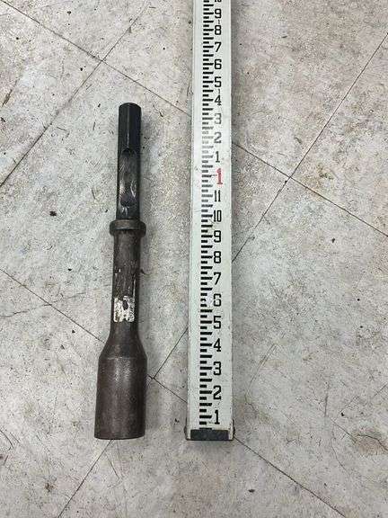 Ground Rod Driver for jack hammer - Hurley Real Estate & Auctions