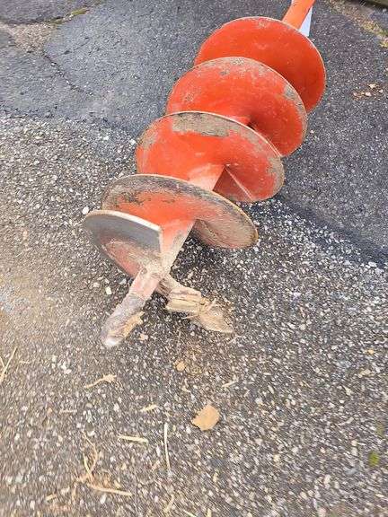 Approx 10” auger bit, used with auger lots 60-63 - Hurley Real Estate ...