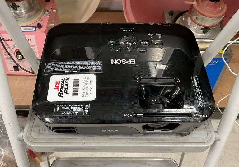 Epson H428A LCD projector - Hurley Real Estate & Auctions