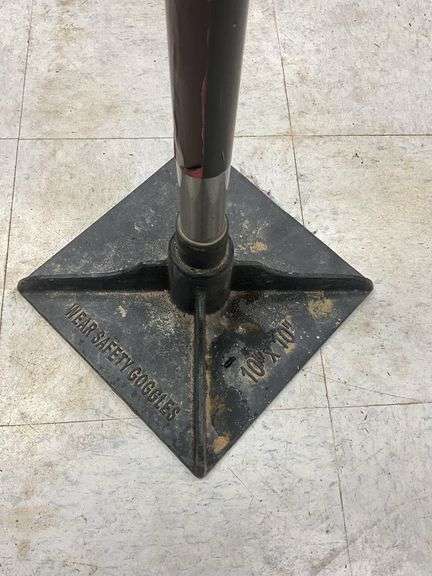Truper 10"x10" tamper - Hurley Real Estate & Auctions