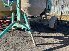 Towable IMER workman II 350 cement mixer with 7 hp gas powered engine ...