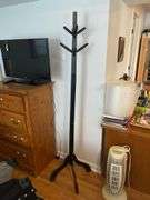 Wooden clothes tree - Hurley Real Estate & Auctions