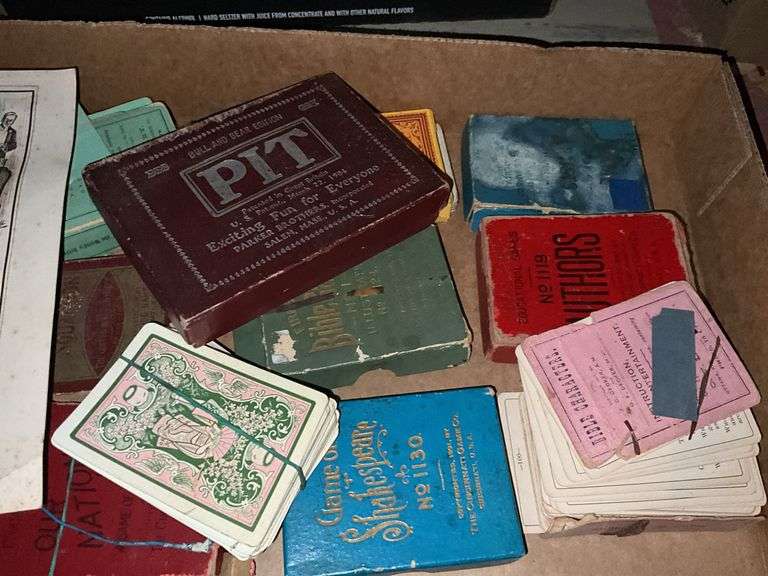 Older card games - Hurley Real Estate & Auctions