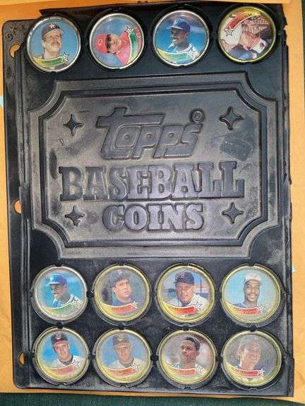 Topps Baseball coins set - Hurley Real Estate & Auctions