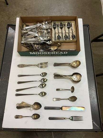 Assorted flatware lot - Hurley Real Estate & Auctions