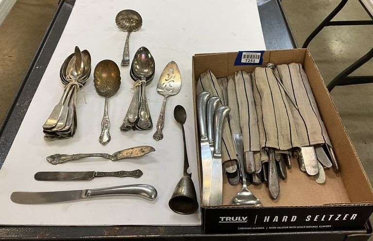 Assorted flatware lot - Hurley Real Estate & Auctions