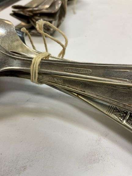 Assorted flatware lot - Hurley Real Estate & Auctions