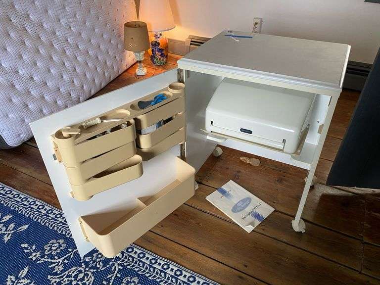 Janome Memory Craft 4800 sewing machine w/ booklet 19.5x24x30.5 ...