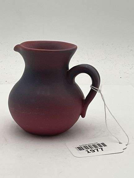 Van Briggle pottery creamer incised Van Briggle/ Original - Hurley Real ...