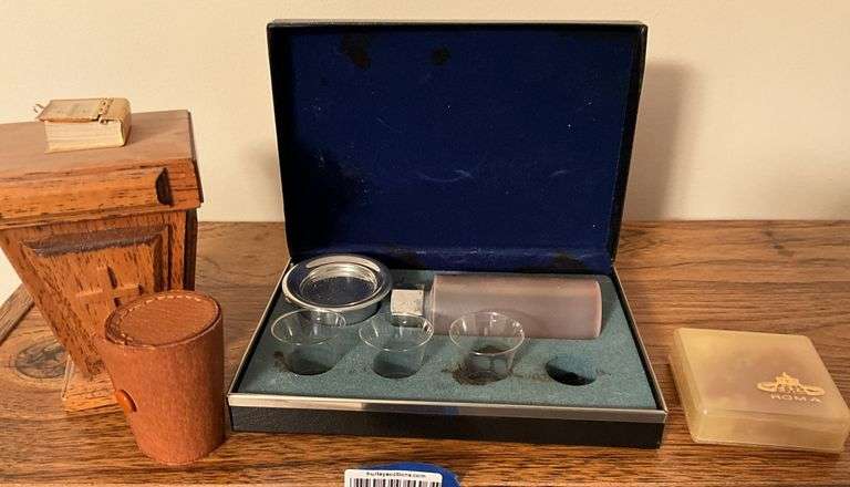 Portable communion set, Music box, cross necklace - Hurley Real Estate ...