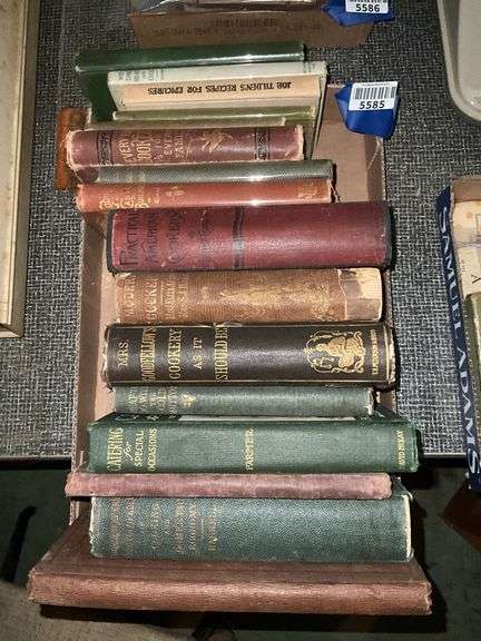 Books: early cookbooks - Hurley Real Estate & Auctions