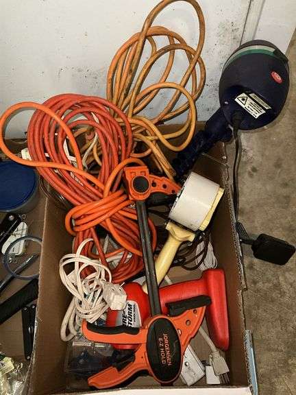Hand and power tools, extension cords - Hurley Real Estate & Auctions