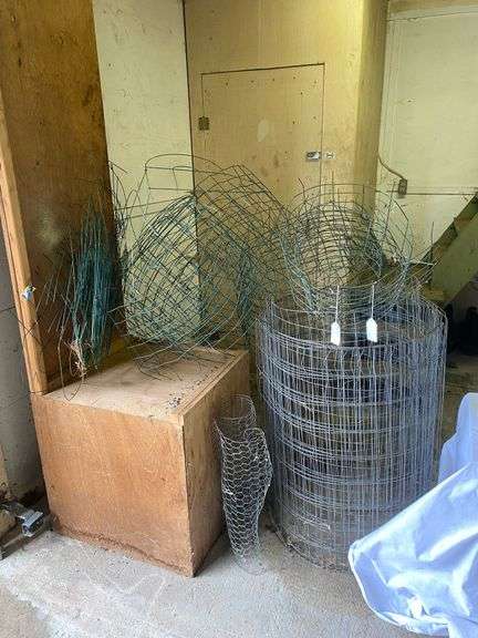 Rolled wire fencing, wire garden edging, chicken wire - Hurley Real ...