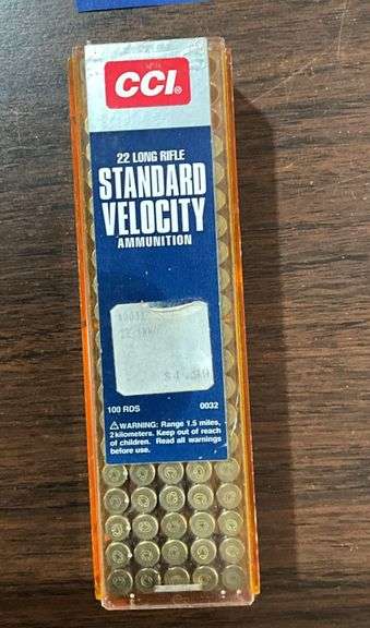 Ammo: 22 Long Rifle Standard Velocity - Hurley Real Estate & Auctions