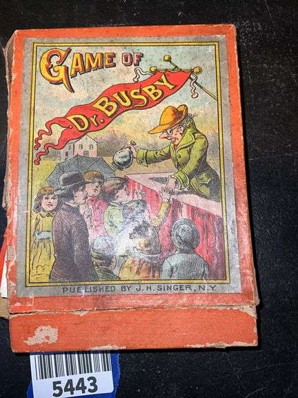 J.H. Singer The Game of Dr. Busby - Hurley Real Estate & Auctions