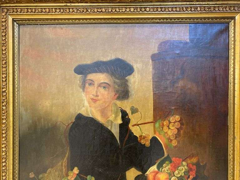 Attributed Charles (Carl) Baum (German/American 1812-1877) painting on ...