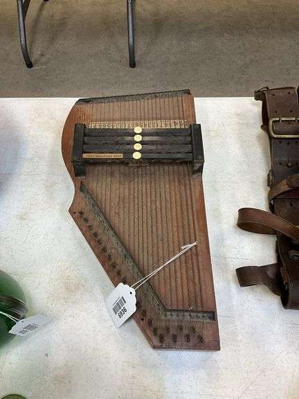 1882 patent "Miniature Autoharp" - Hurley Real Estate & Auctions