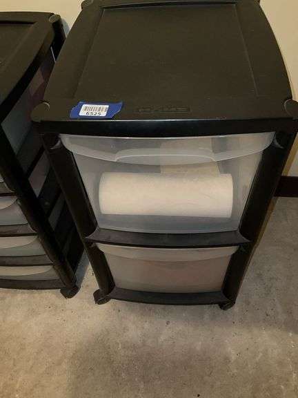 Homz two drawer plastic storage with extension cord. - Hurley Real ...