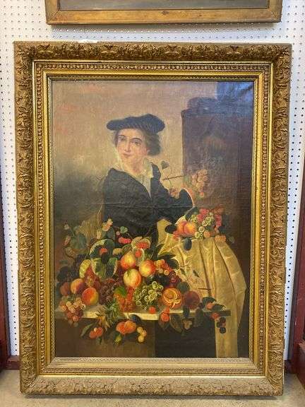 Attributed Charles (Carl) Baum (German/American 1812-1877) painting on ...