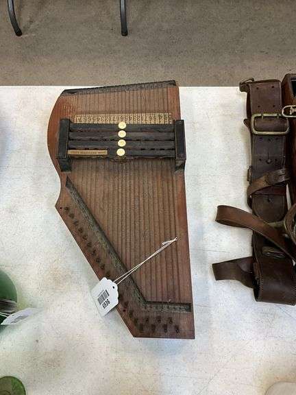 1882 patent "Miniature Autoharp" - Hurley Real Estate & Auctions