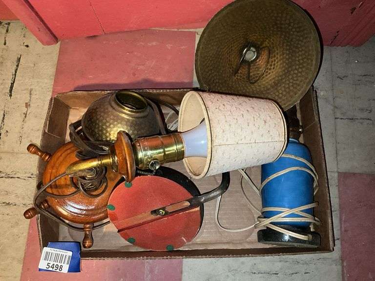 Pin-up lamps, lamp bases - Hurley Real Estate & Auctions