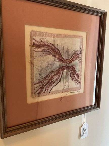 Rowell framed art - Hurley Real Estate & Auctions