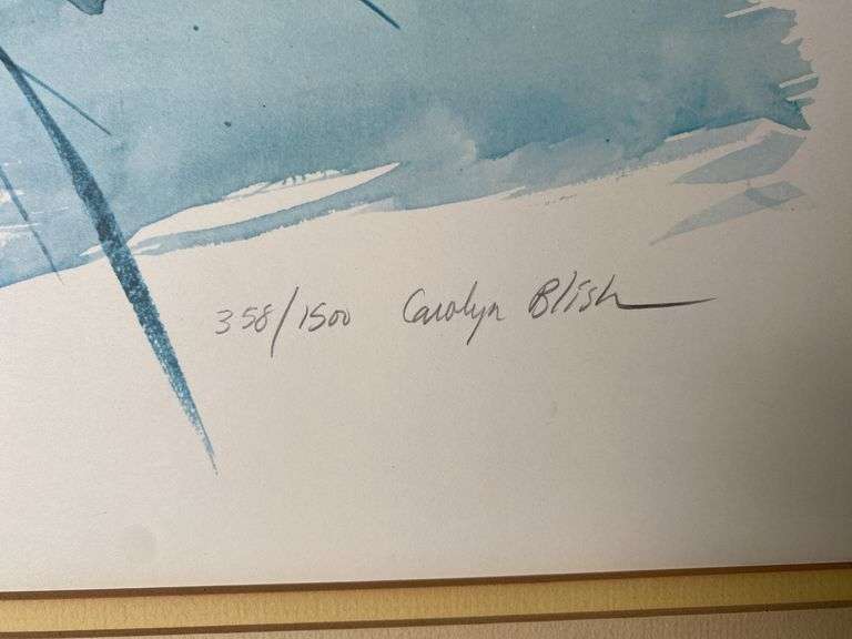 Limited edition and other prints including: R.S. Parker, Tom Nichols ...