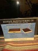 Allstate Manufacturing Co. display cabinet - Hurley Real Estate & Auctions