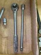 Ratchet handle, socket extensions - Hurley Real Estate & Auctions