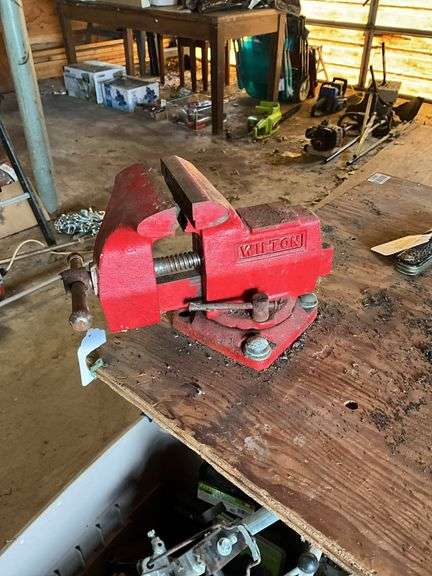Vise - bring tools for removal - Hurley Real Estate & Auctions