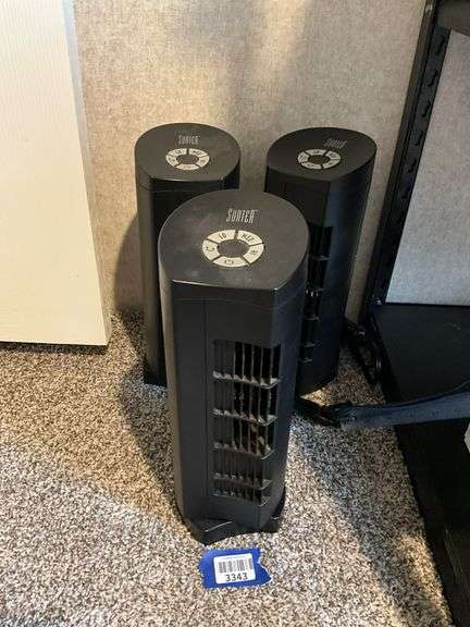 Three Sunter fans - Hurley Real Estate & Auctions