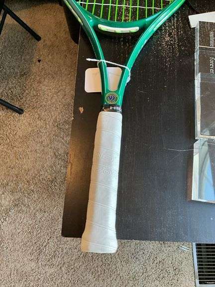 Wimbledon tennis racket - Hurley Real Estate & Auctions