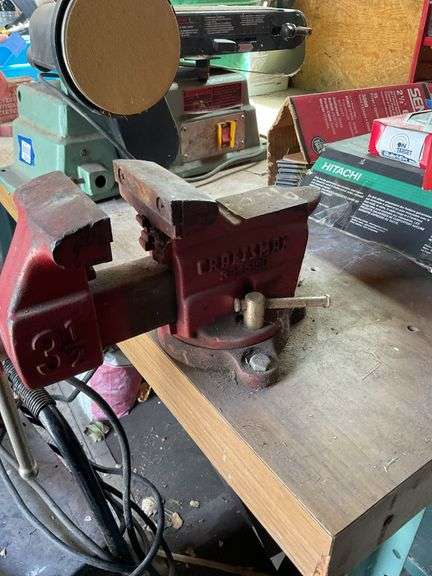 Craftsman bench vise bring tools for removal - Hurley Real Estate ...