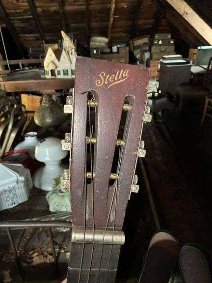 Stella 6-string guitar - Hurley Real Estate & Auctions