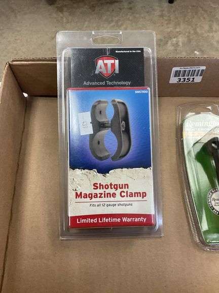 12ga. Shotgun magazine clamp, Rem. 12ga. imp. cyl. choke, Rem. speed ...